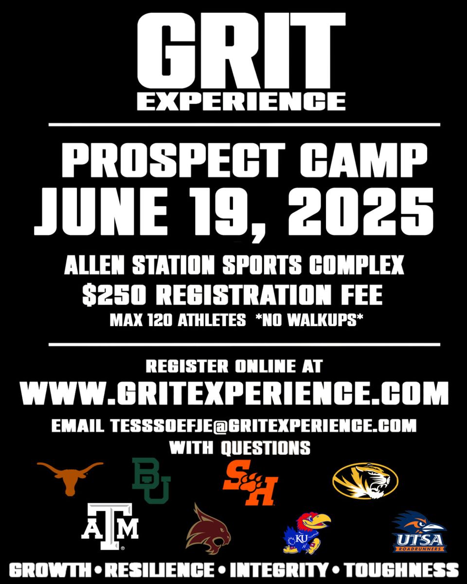 View Grit Experience Prospect Camp | Open to Grad. Years 2025-2029 ...