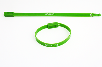 Sellos de Seguridad de Plástico Numerados | Cola de Rata