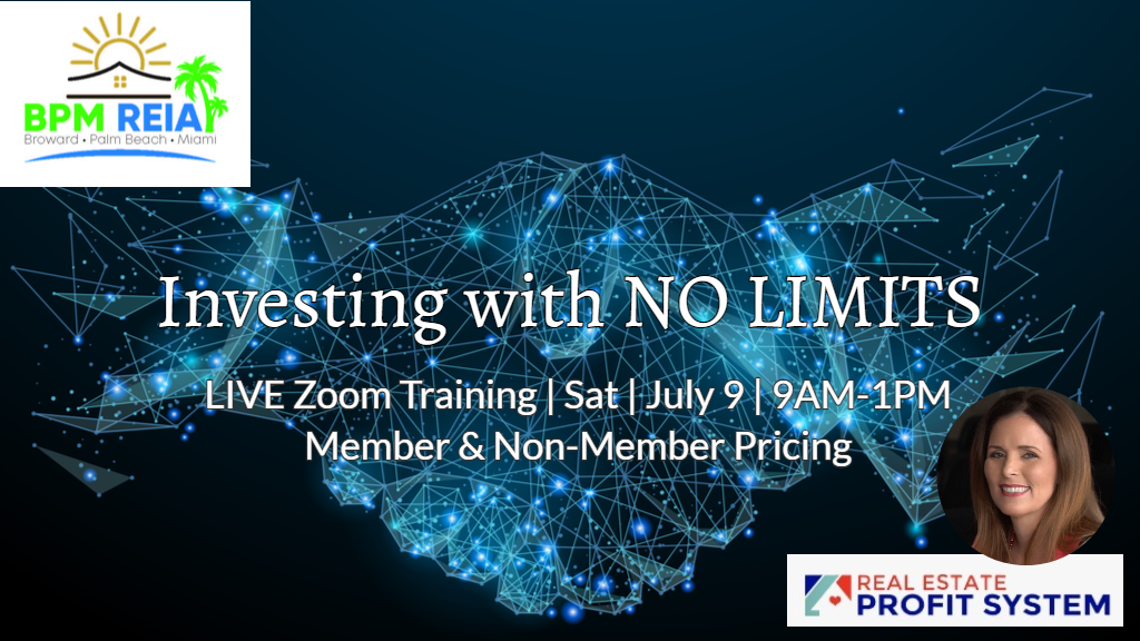 Investing With No Limits - Essentials to Success! - BPM REIA