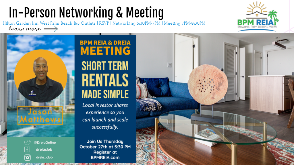 Short Term Rentals Made Simple - BPM REIA