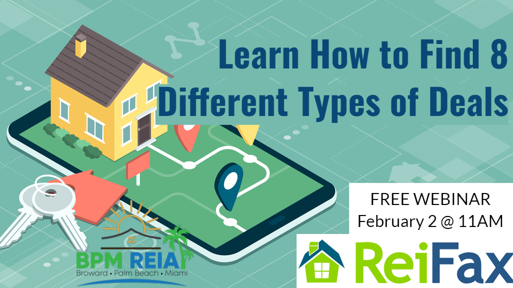 Learn How to Find 8 Different Types of Deals - BPM REIA