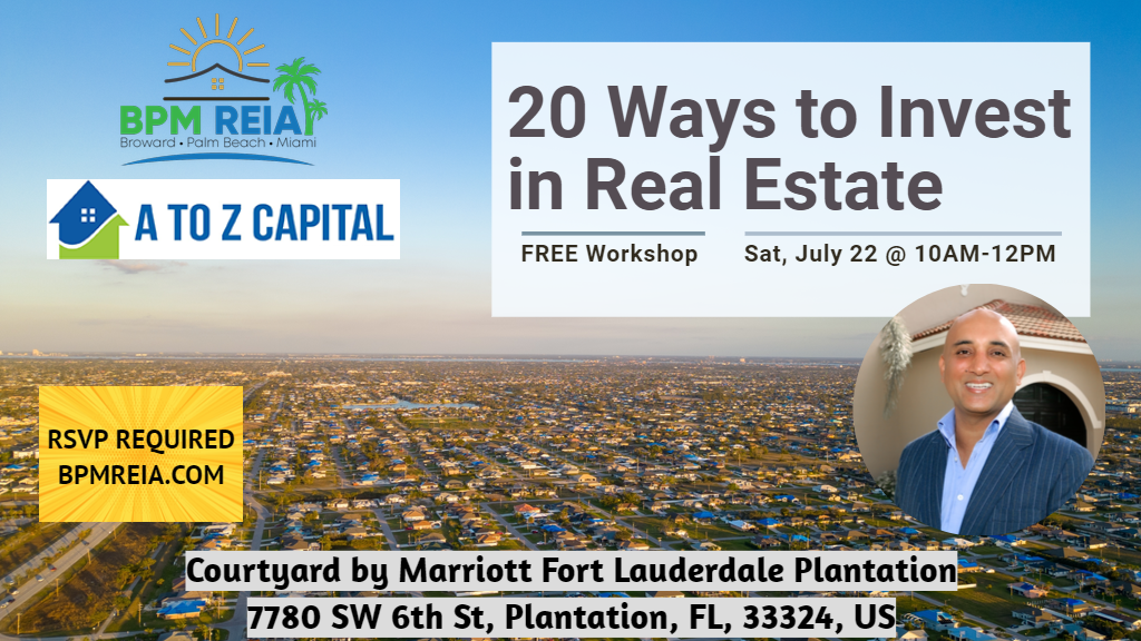 20 Ways to Invest in Real Estate - BPM REIA