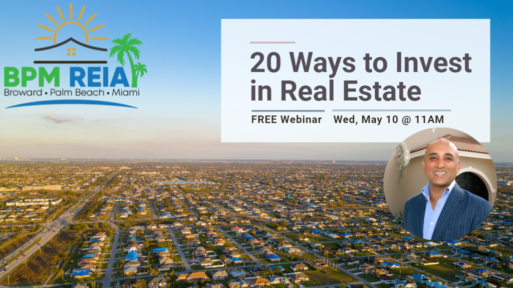 20 Ways to Invest in Real Estate - BPM REIA