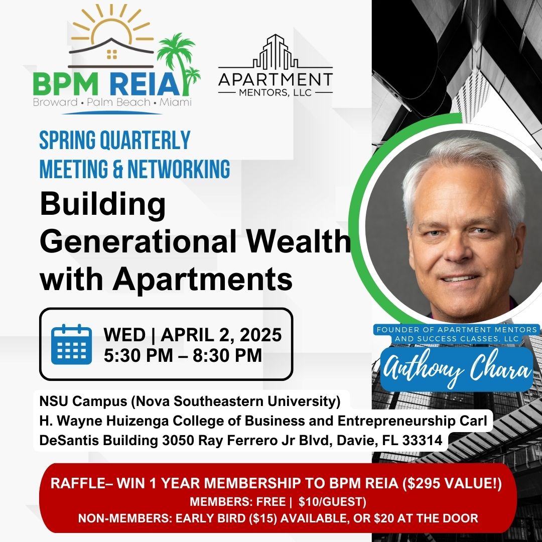 Building Generational Wealth with Apartments - BPM REIA