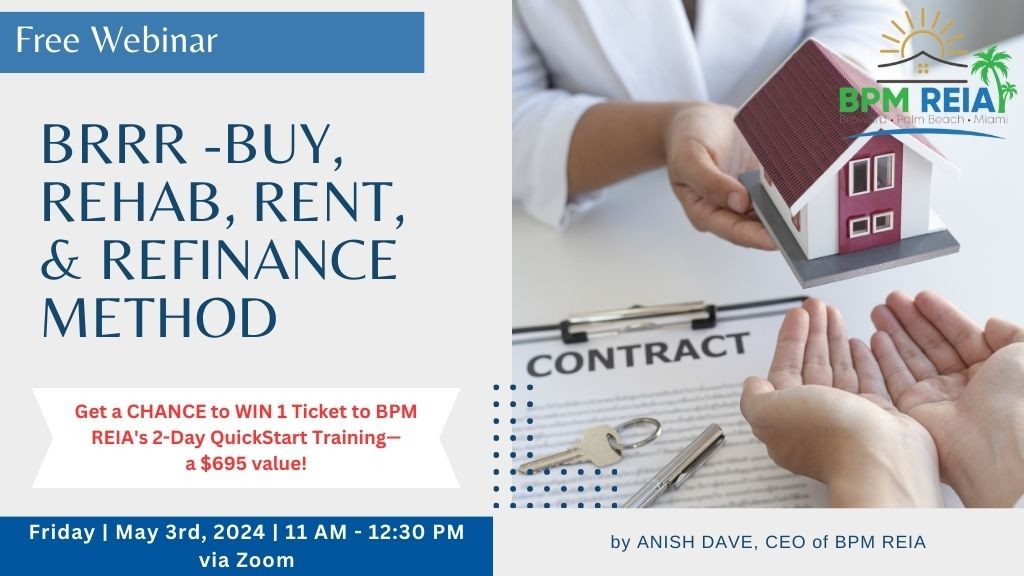 Upcoming Real Estate Investing Webinars - BPM REIA