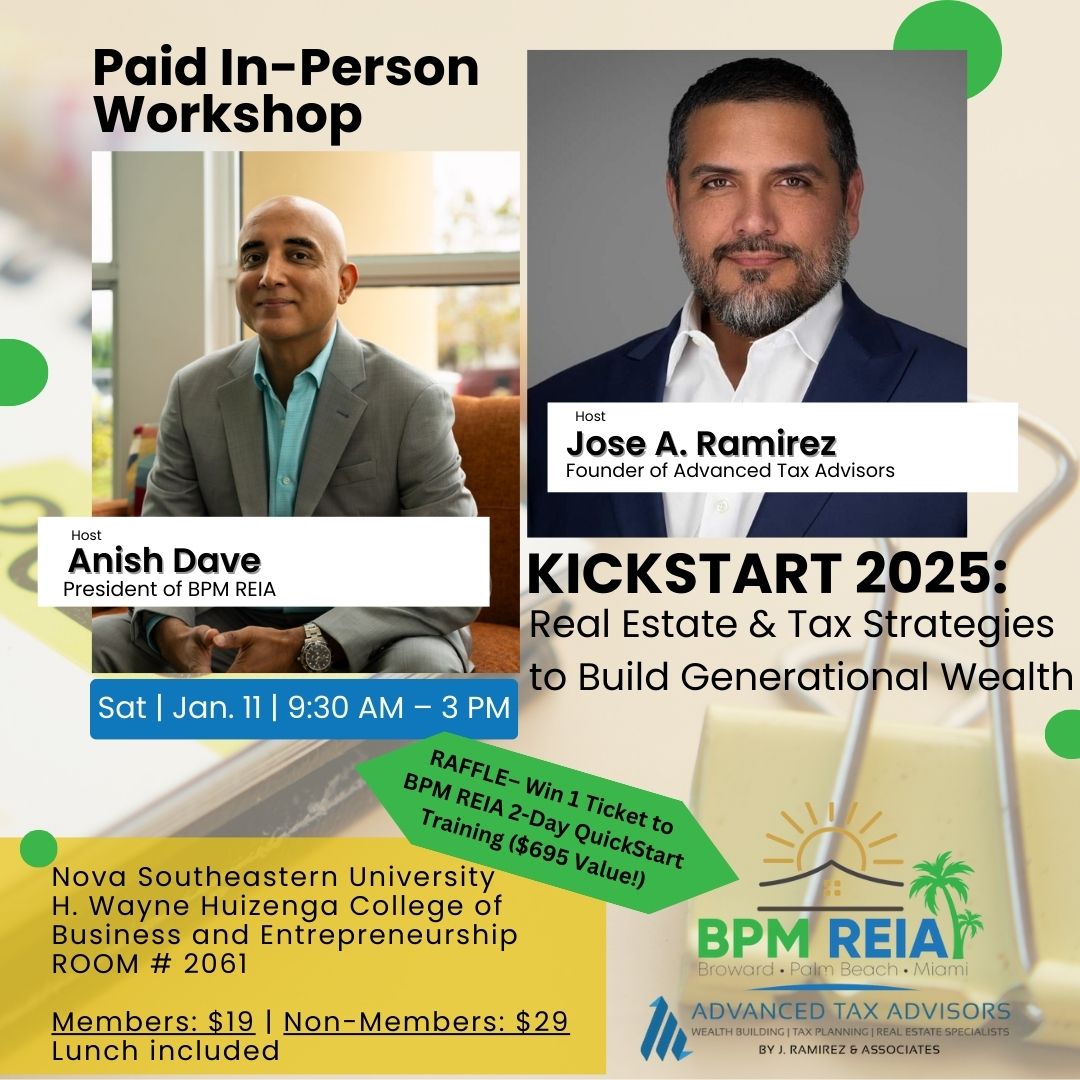 Kickstart 2025: Real Estate & Tax Strategies to Build Generational ...