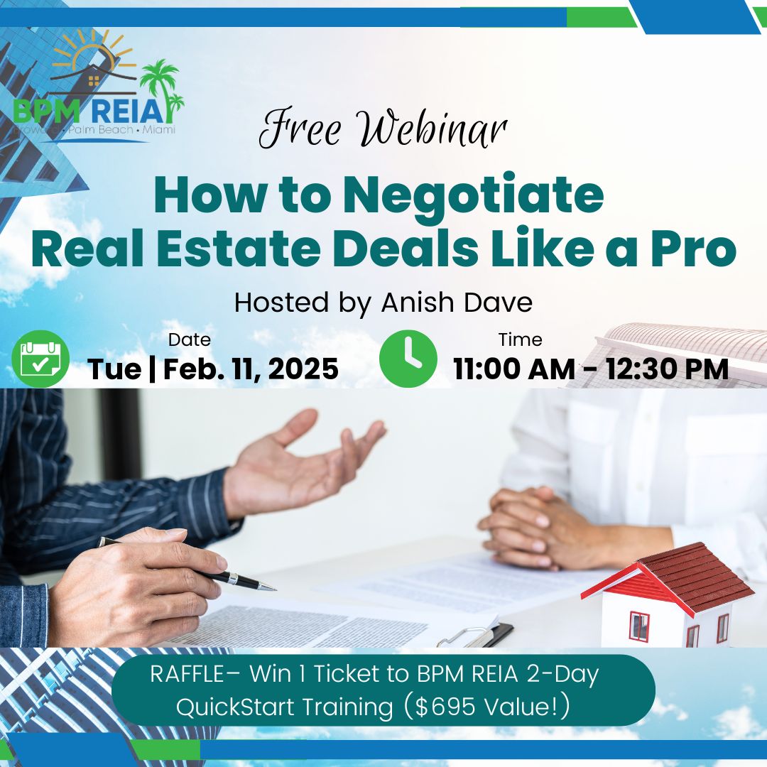 How to Negotiate Real Estate Deals Like a Pro - BPM REIA