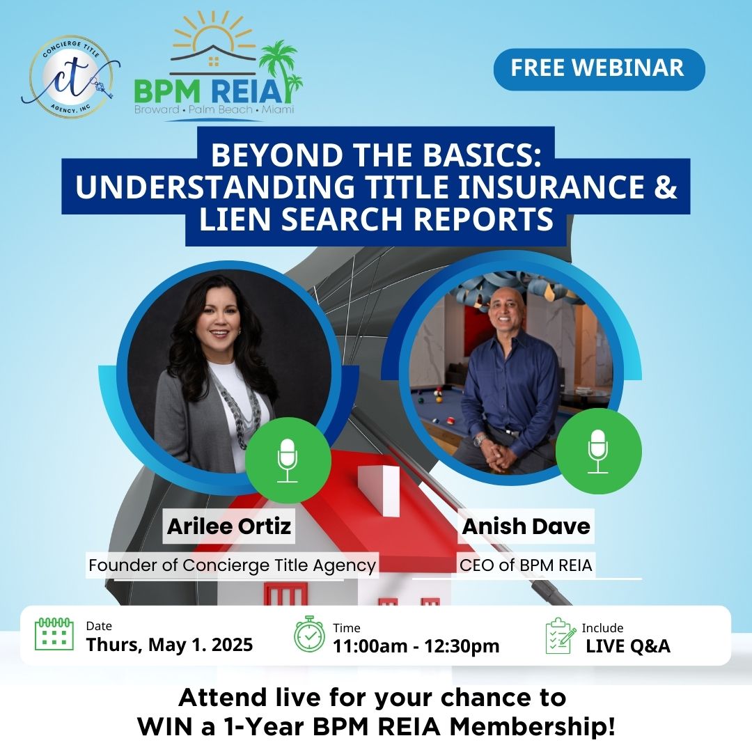 Beyond the Basics: Understanding Title Insurance & Lien Search Reports ...