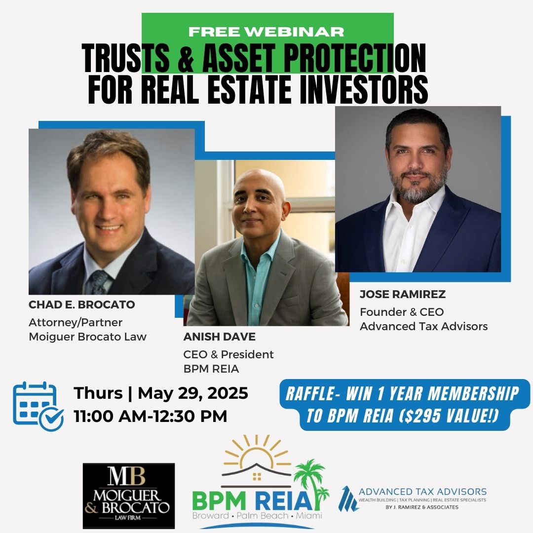 Trusts & Asset Protection for Real Estate Investors - BPM REIA