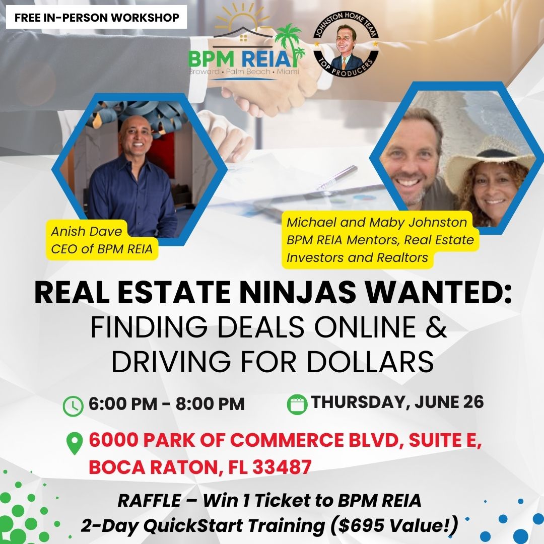 Real Estate Ninjas Wanted: Finding Deals Online & Driving for Dollars ...