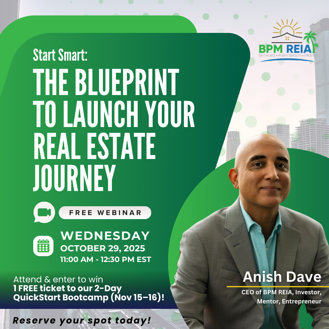 Start Smart: The Blueprint to Launch Your Real Estate Journey - BPM REIA