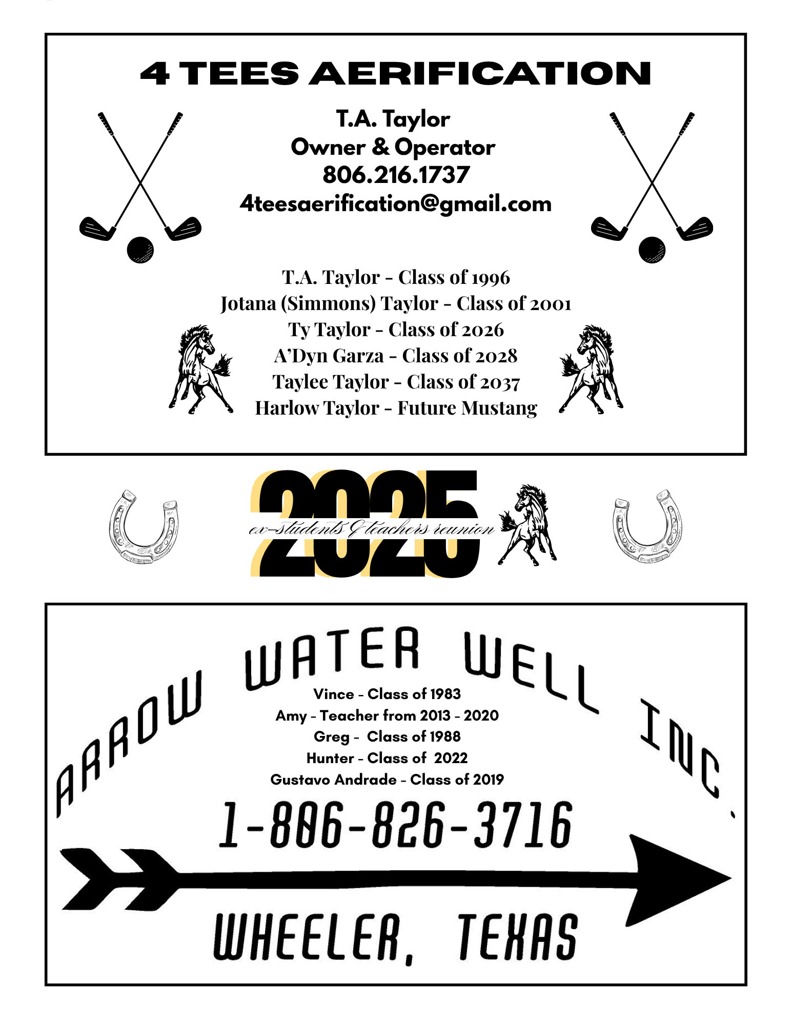 Reunion 2025 - Wheeler Mustangs Alumni