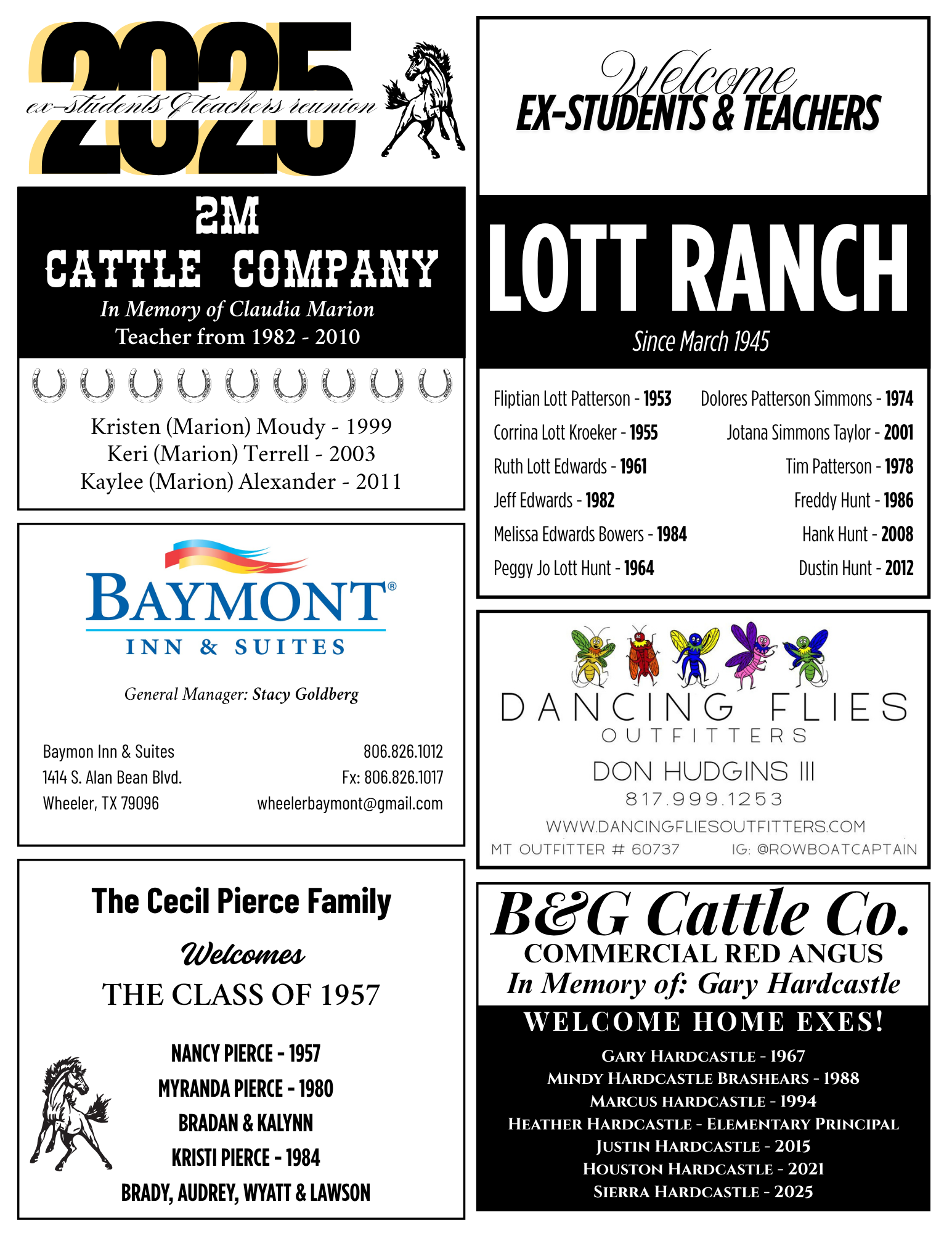 Reunion 2025 - Wheeler Mustangs Alumni