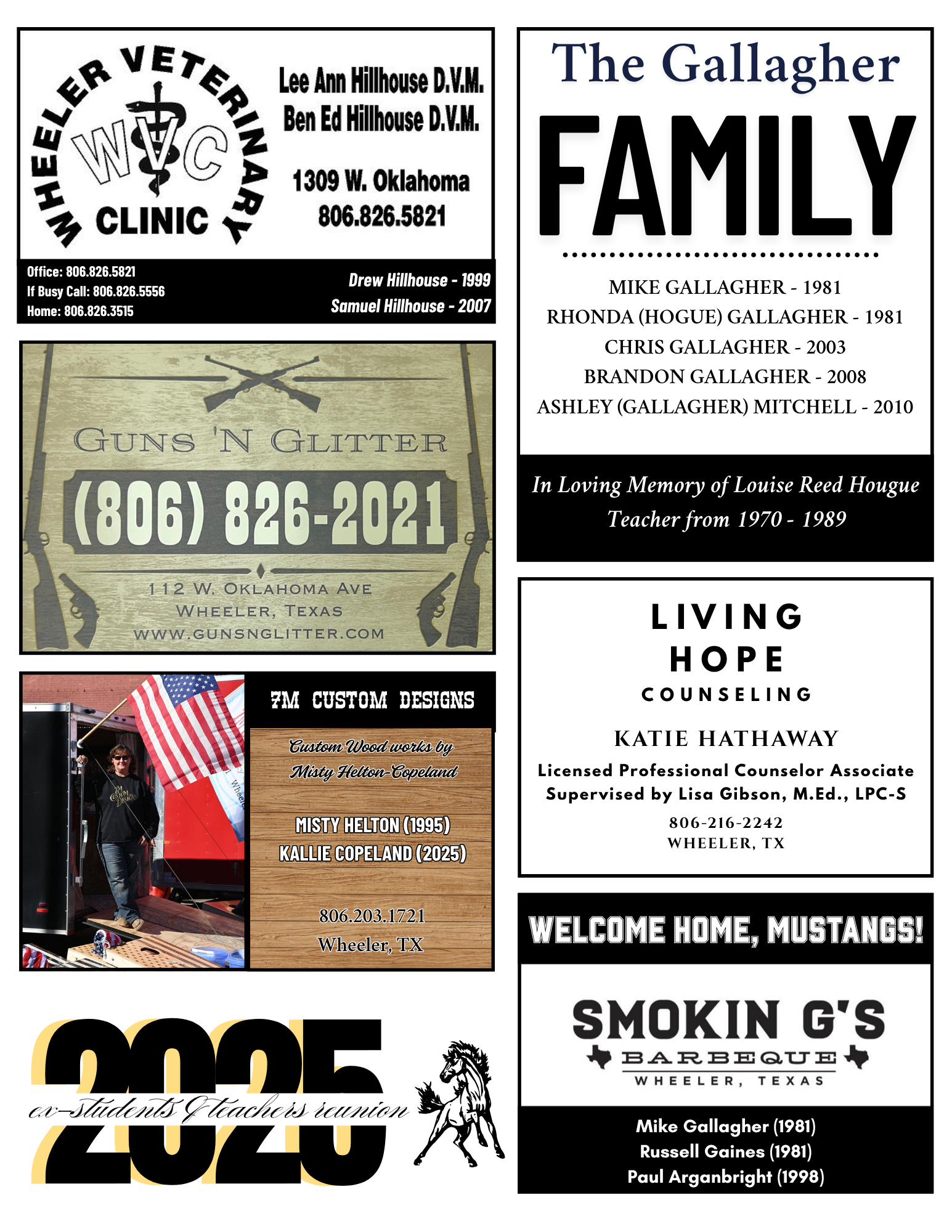 Reunion 2025 - Wheeler Mustangs Alumni