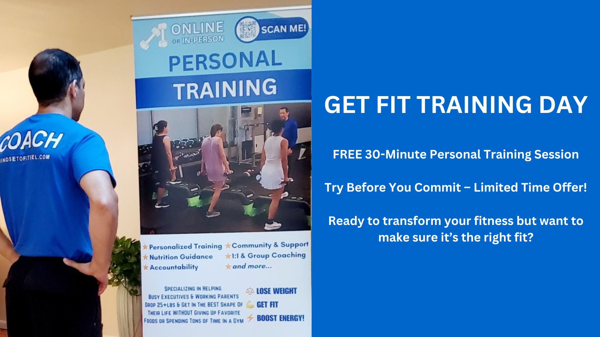 Claim Your Free Training & Fitness Strategy Session