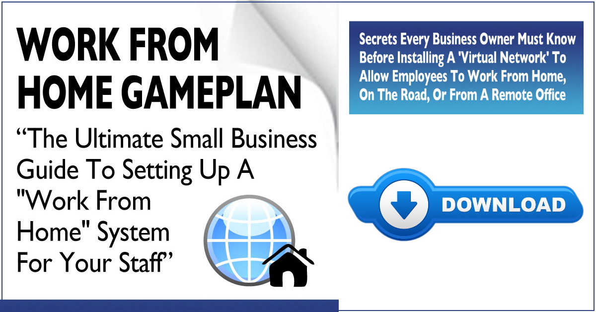 Work From Home Game Plan - HaonTech.com, LLC