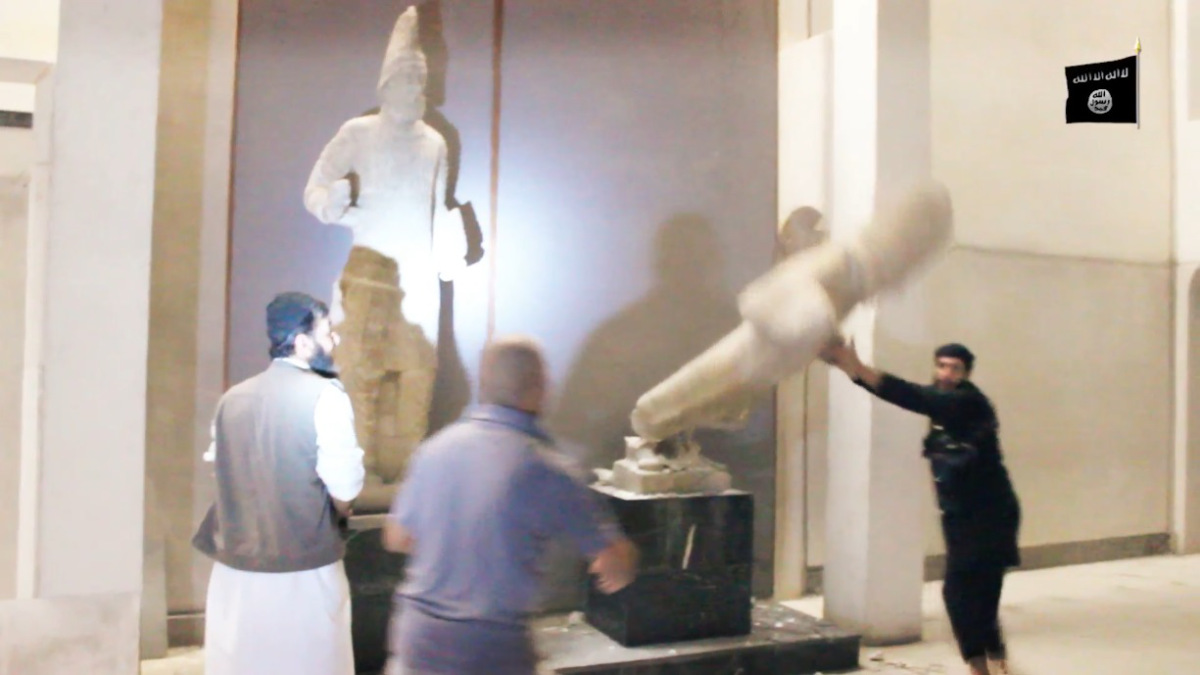 Mosul Museum - Hatra King Uthal Statues | Rekrei