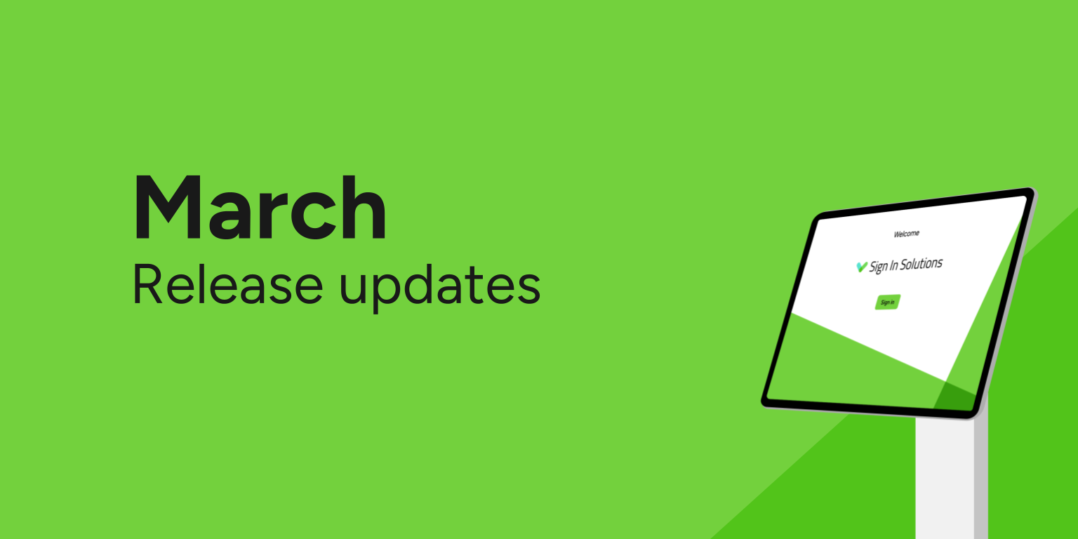 March 2025 Release Notes | Sign In Enterprise Release Notes