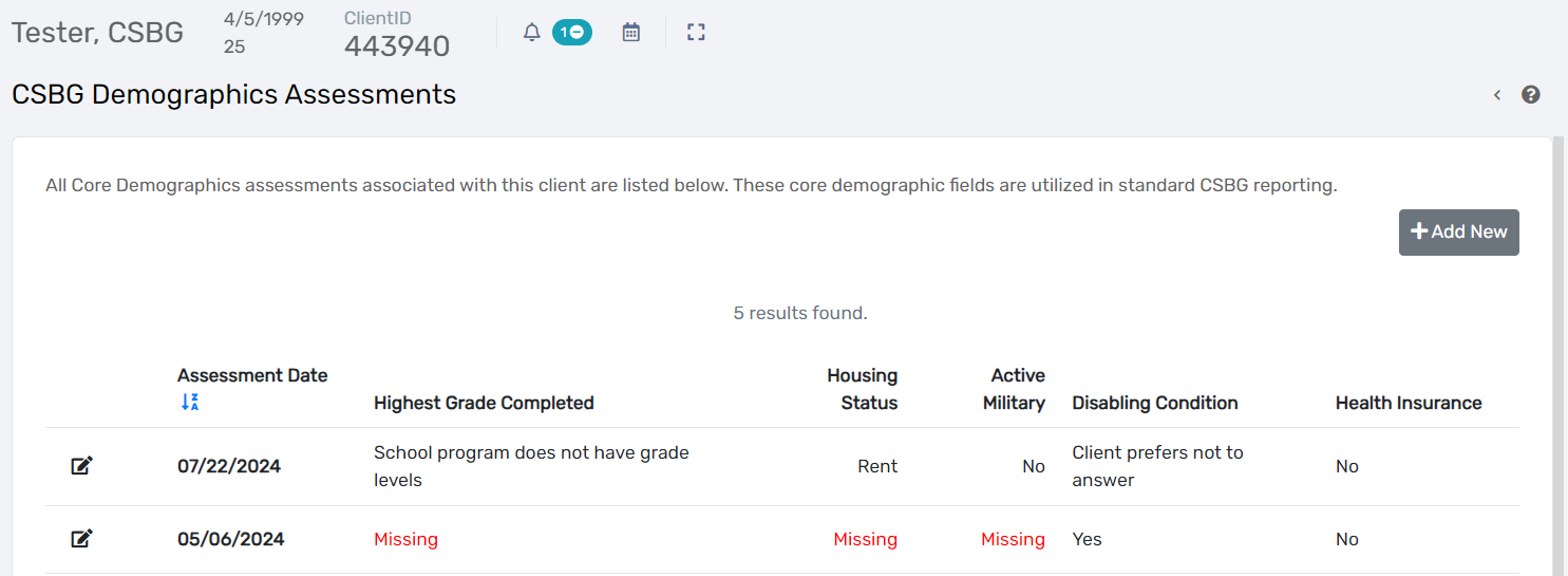 ClientTrack Release Notes