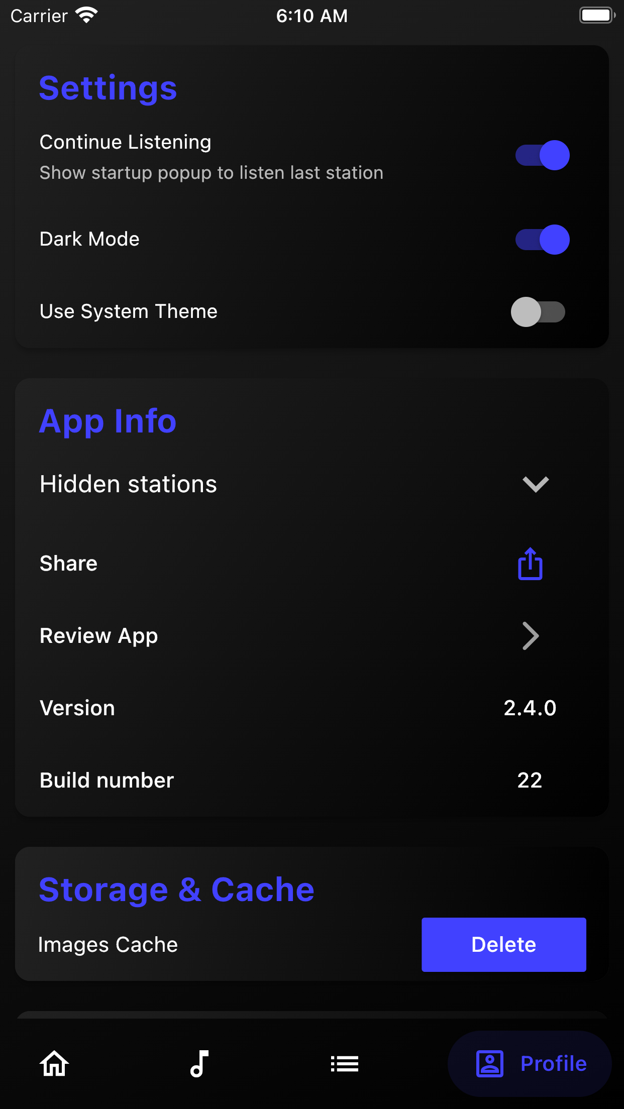 Live365 Release Notes