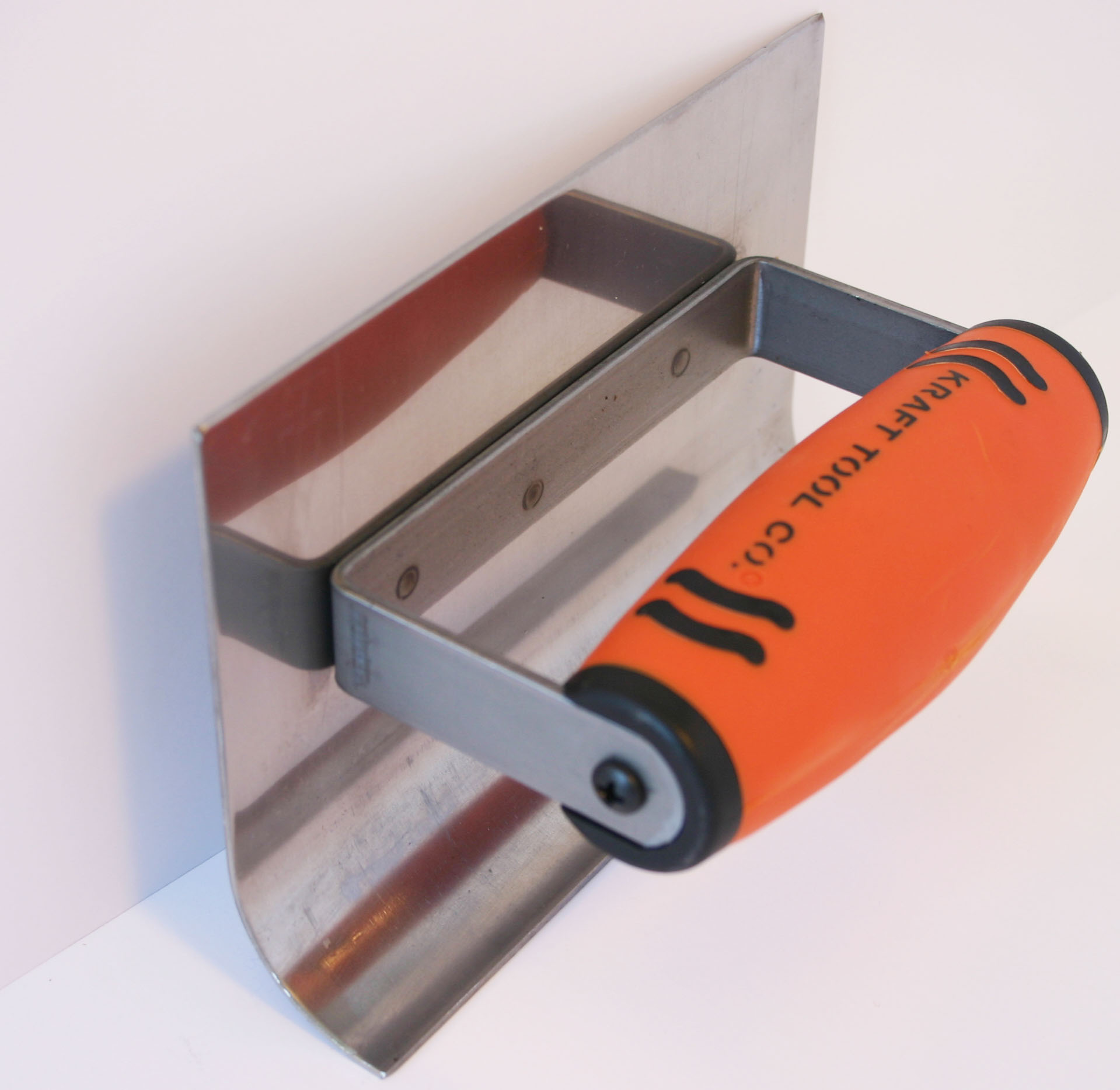 12-476 - Cove trowel SS, 4" X 6" x 1" radius, profoam