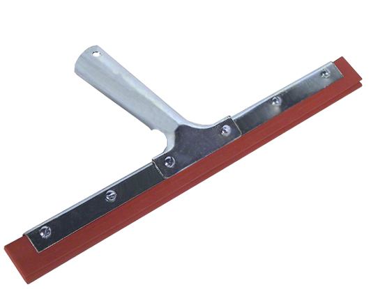 SD18-H - 18" flat squeegee, H-line red, double blade, 12/box