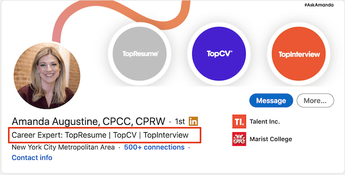 How To Write A Good LinkedIn Headline with Examples TopResume