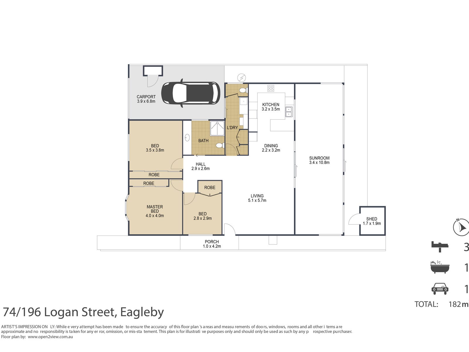 Retirement Living For Sale Eagleby Qld 4207 | 74/196 Logan Street