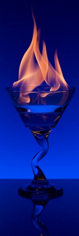Flaming Blue | Cocktail Recipes