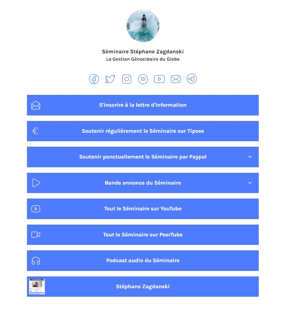 Lettre d'information du Séminaire de Stéphane Zagdanski - Numéro #13