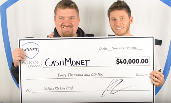 CashMonet Wins Inaugural DRAFT Live Final