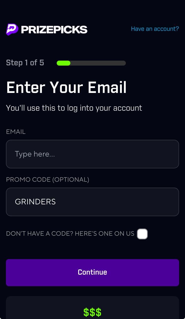 PrizePicks Promo Code: Use GRINDERS to Get a $50 Bonus Instantly