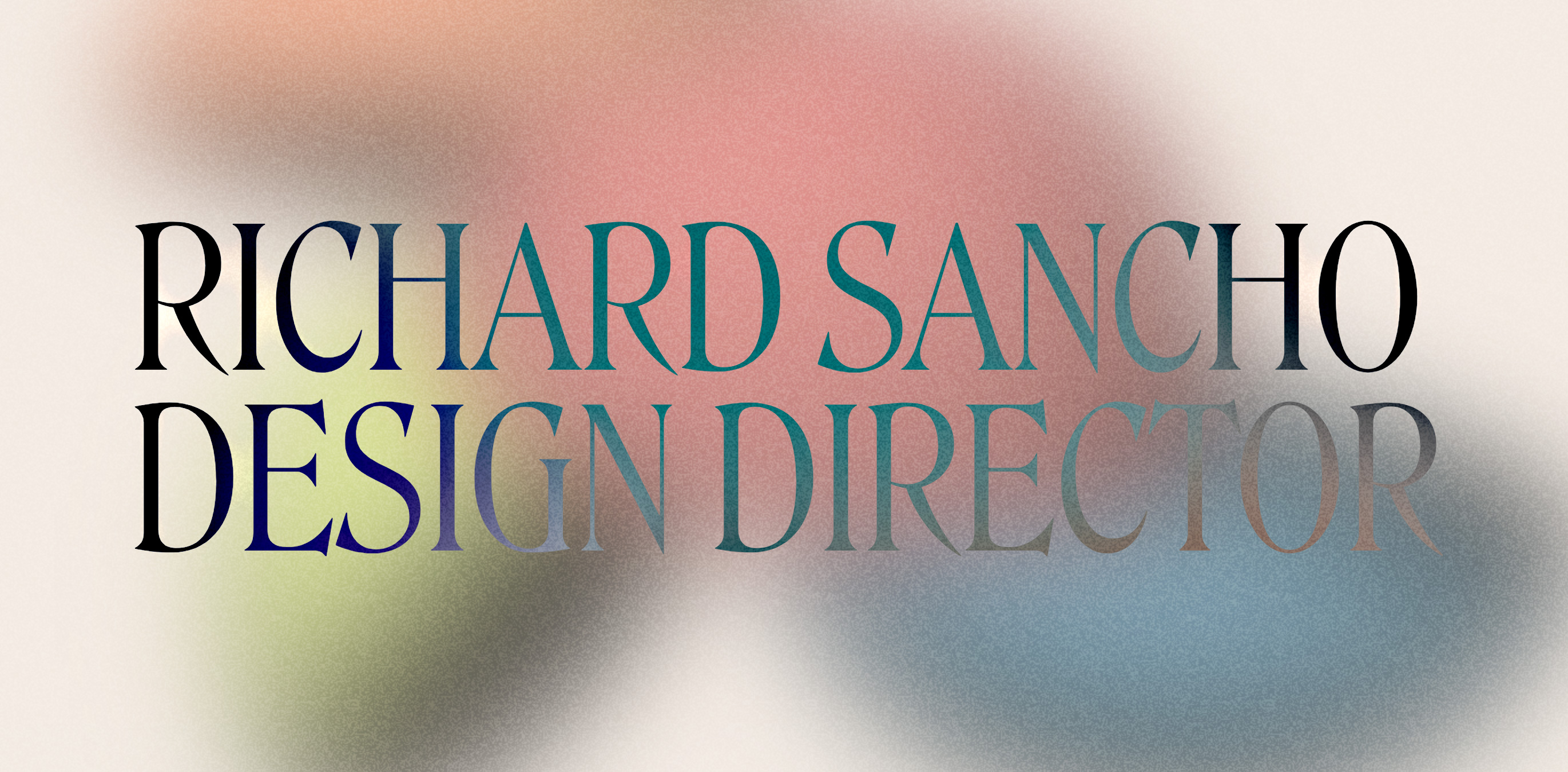 Richard Sancho Design Director