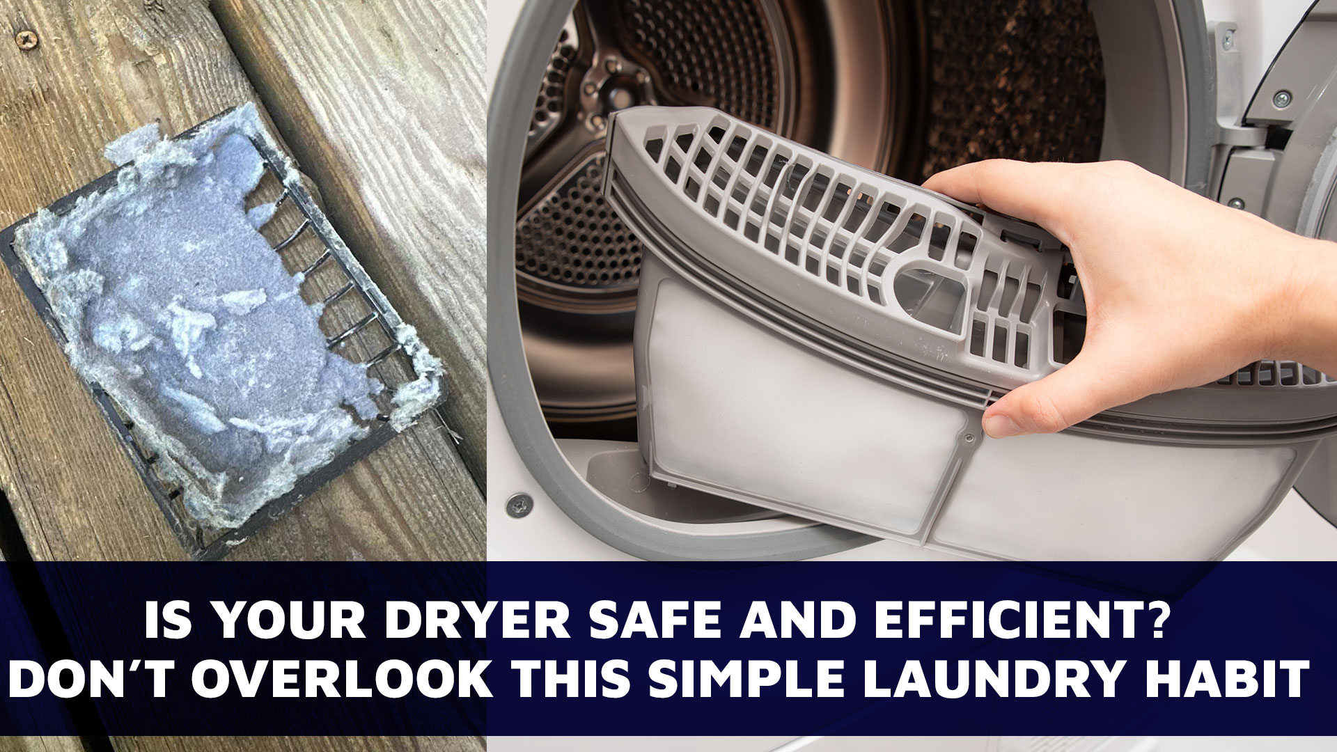 Why You Should Clean Your Dryer Lint Trap Every Time You Use It