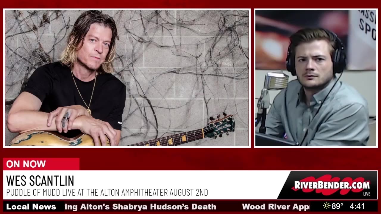 Our Daily Show Interview! Wes Scantlin: Puddle of Mudd Ready for Alton ...