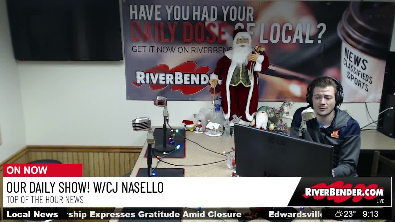 Our Daily Show! With CJ Nasello! Ft: Thrive MetroEast, Christmas ...