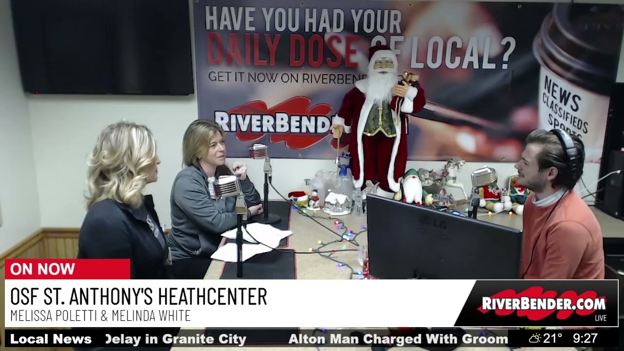 Our Daily Show Interview! OSF St. Anthony's: 4th Consecutive A from ...