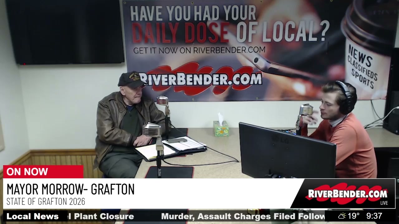 Our Daily Show Interview! Mayor Morrow: State of Grafton 2026 ...