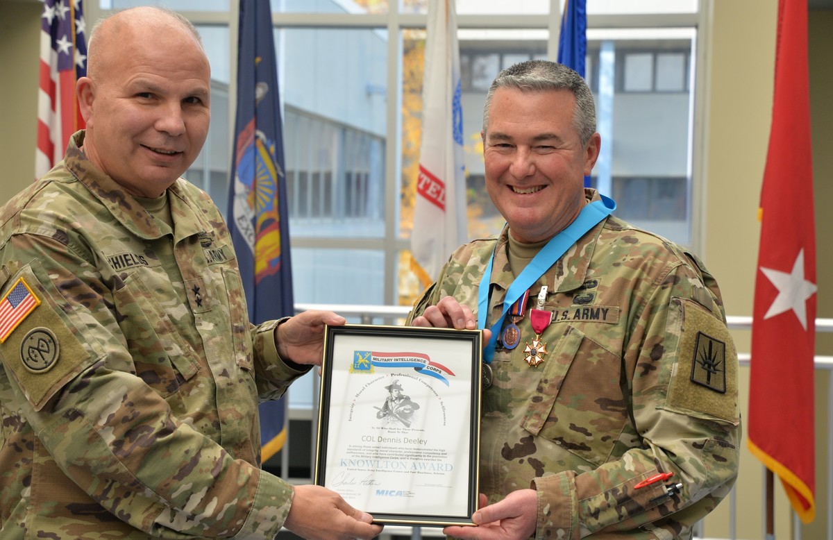Col. Dennis Deeley, a Rome native retires from Army National Guard ...