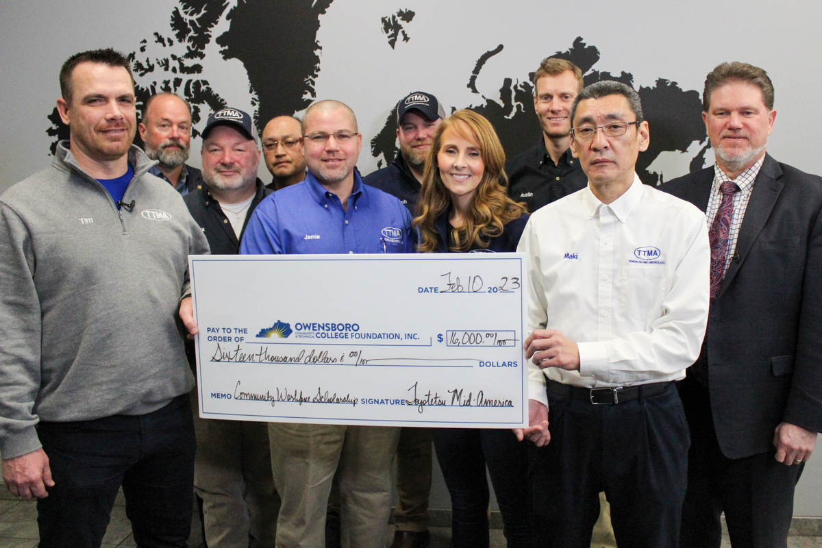 TTMA Partners with Owensboro Community & Technical College Foundation, Inc. TTMA Partners with Owensboro Community & Technical College Foundation, Inc.