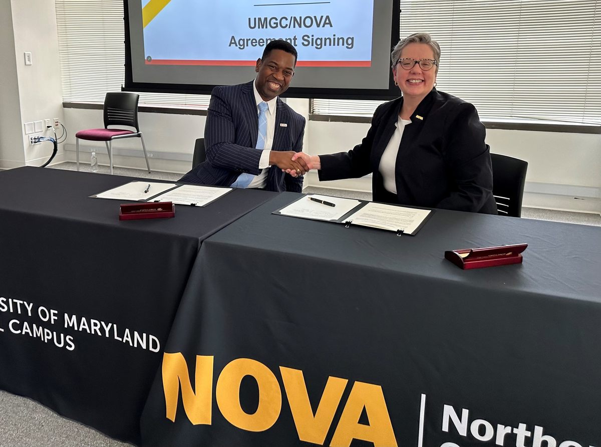 New Alliance to Guarantee Pathway for NOVA Grads to UMGC