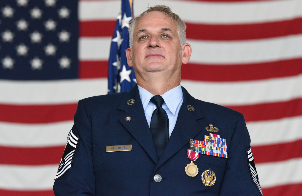 Chief Master Sgt. Jason Kruenegal, a Mastic Beach resident, retires ...