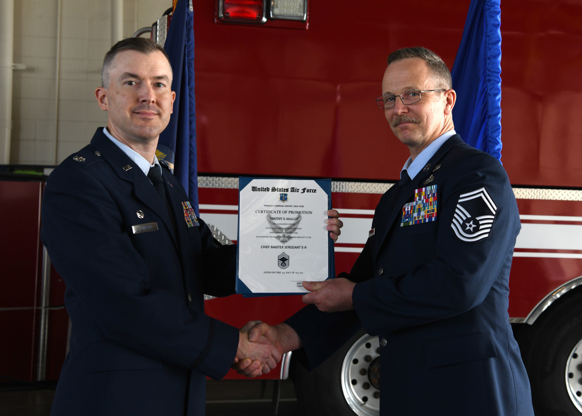 Riverhead resident Timothy Daniel Malloy promoted to chief master ...