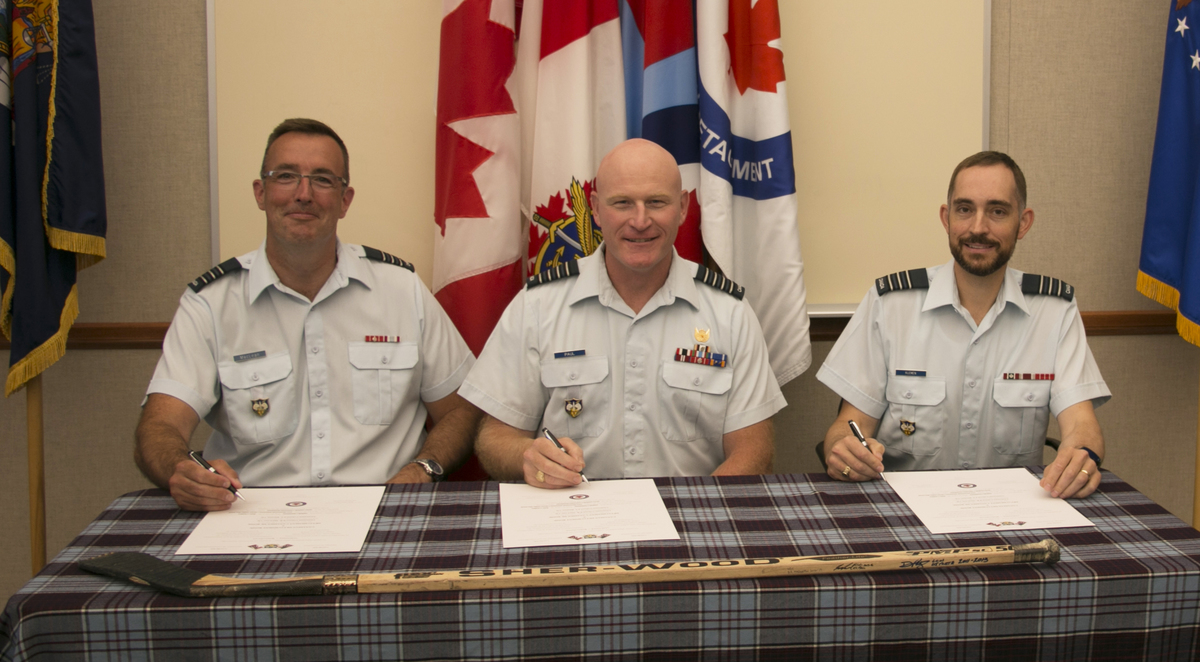 Eastern Air Defense Sector Welcomes New Canadian Detachment Commanding ...