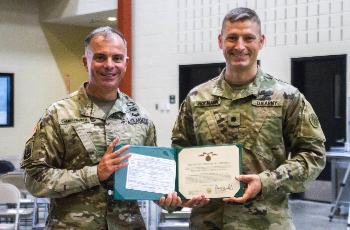 Lt. Col. William Hoffman, a Manlius resident, receives Meritorious ...