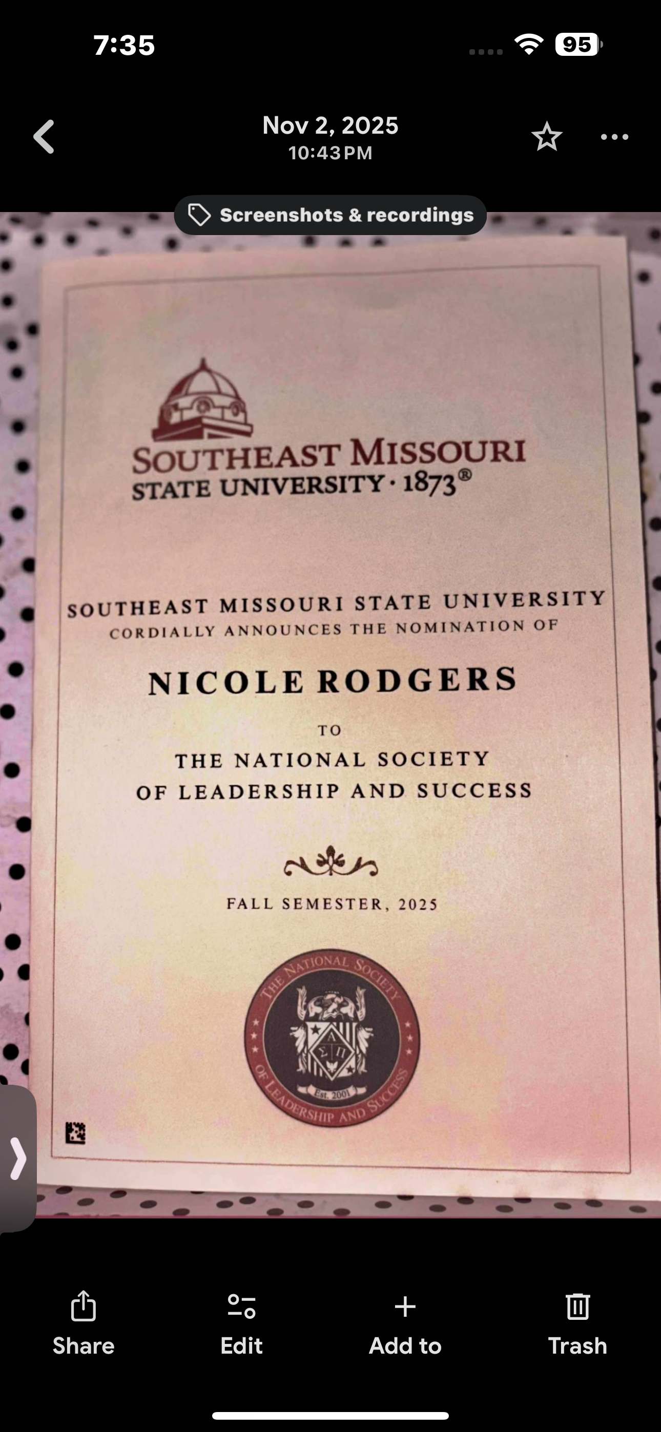 Nicole Rodgers