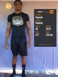 Kayode Oladele's Football Recruiting Profile