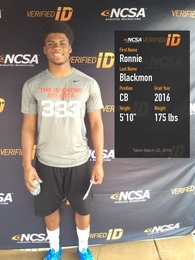 Ronnie Blackmon's Football Recruiting Profile