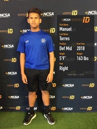 Manuel Torres's Men's Soccer Recruiting Profile