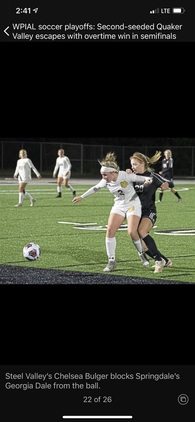 Chelsea Bulger's Women's Soccer Recruiting Profile